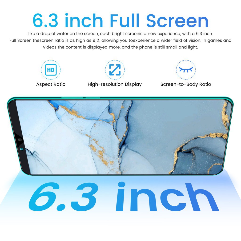 vivo Rino 5 โทรศัพท์ล่าสุดของแท้ 100% 6.3 นิ้วเต็มหน้าจอ 4G vivo สมาร์ท ...