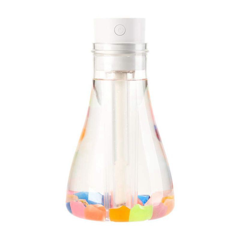 Humidifiers 500ml Portable USB Wishing Bottle Mist Spray Light Bar ...