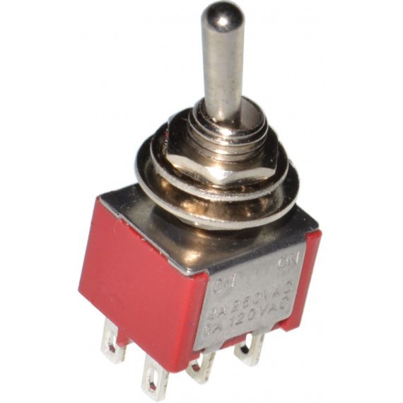 Toggle Switch สวิทซ์ Mts 202 สวิตซ์โยก 6 ขา 2 ทาง 2a 250v ของแท้ คุณภาพสูง Shopee Thailand