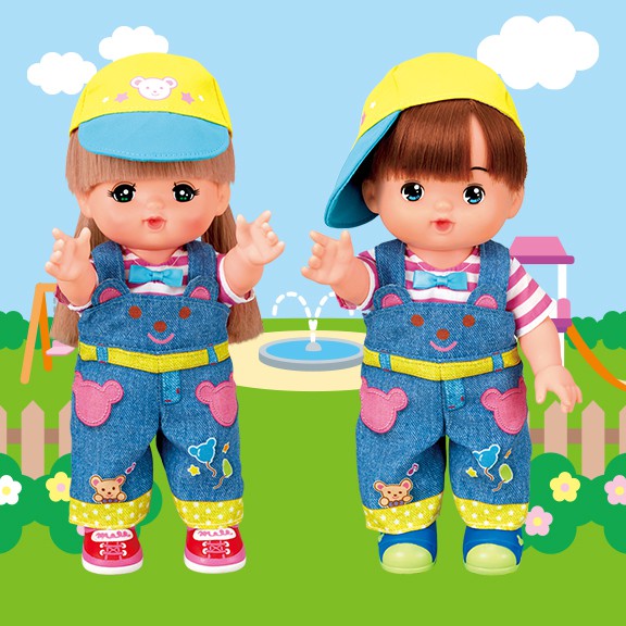 เมลจัง (MELL CHAN®) ชุดเมลจัง ชุดเอี๊ยม ลายหมี Bear Overalls ชุดตุ๊กตา ...