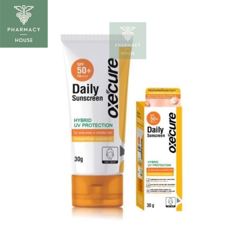 Oxe cure daily sunscreen spf 50+ PA++++ 30 g. | Shopee Thailand