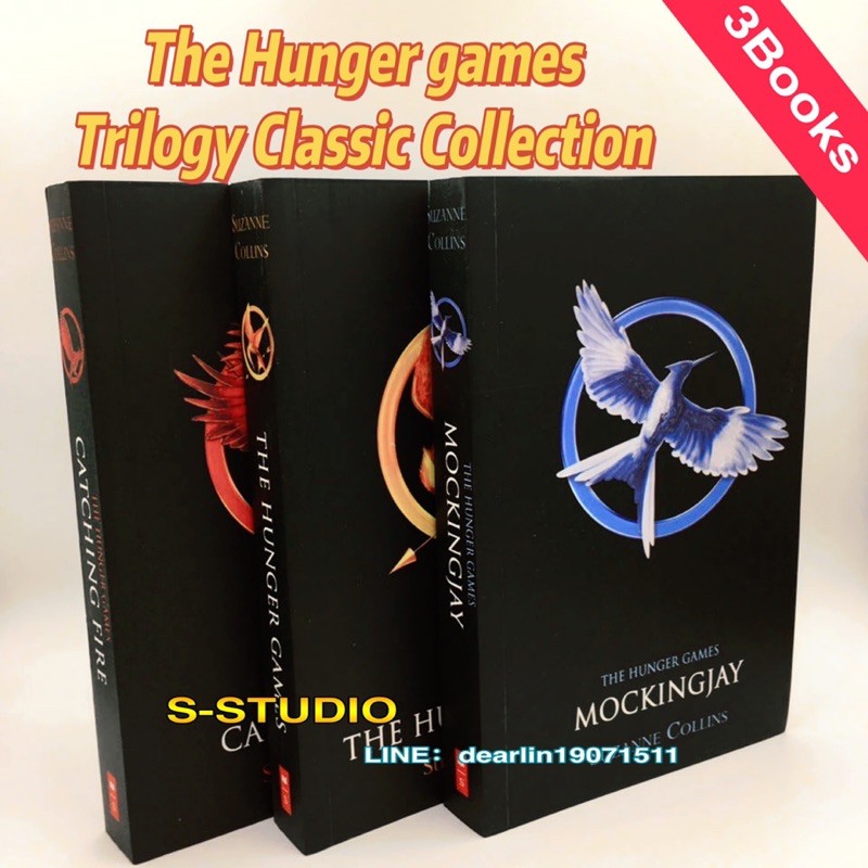 The Hunger Games English Version 1-3 The Hunger Games Trilogy Trilogy ...