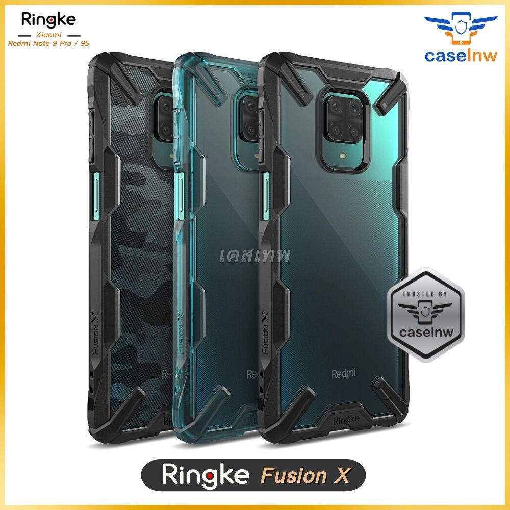 [Xiaomi Redmi Note 9 Pro / 9S] เคส Ringke Fusion X Xiaomi Redmi Note 9 ...