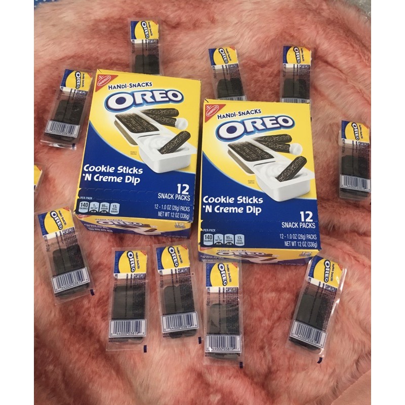 Oreo cookie????พร้อมส่งจ้า????handi-snack oreo 12ชิ้น กล่องใหญ่ ...