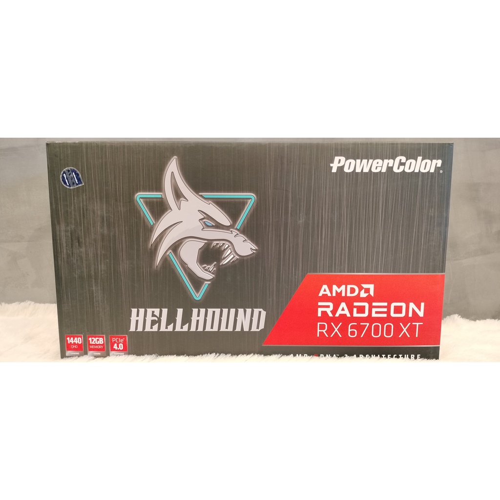 การ์ดจอ POWERCOLOR HELLHOUND RX 6700XT 12G - tompznet - ThaiPick