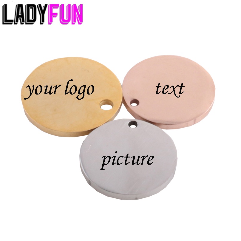 ของแท้ 100 Custom Jewelry TagCustomized Metal Stainless Steel Tag With ...