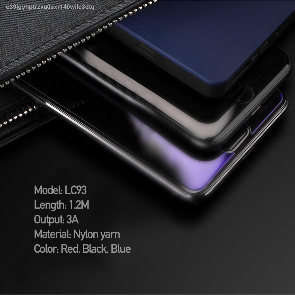 【มีสินค้าในสต๊อก】ஐLDNIO LC93 USB Cable สายชาร์จ 3 IN 1 Type-c / Micro ...