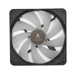 AZZA Fan Case 140mm Rainbow RGB with B4P (Molex) & 3Pin Reset Sync (No ...