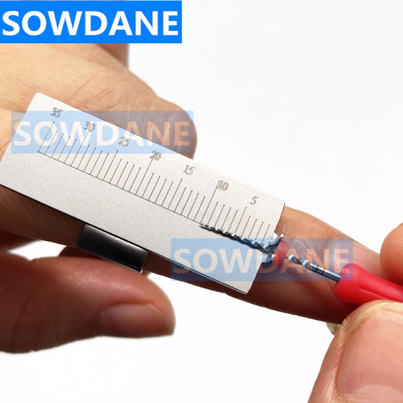 1pc Autoclavable Dental Lab Measurement Endo Finger Ruler Rulers ...