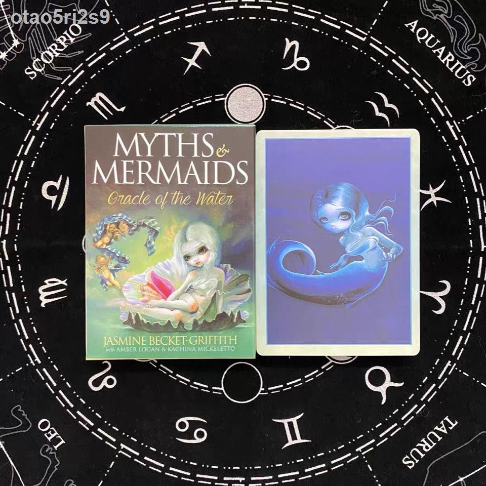 Water Myth and Mermaid Oracle Card พร้อมคำแปลภาษาจีนและการปรับแต่งภาษา ...
