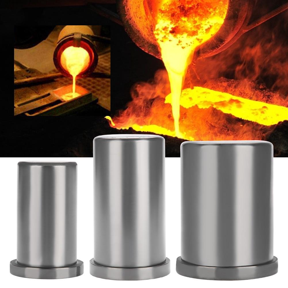 123 Kg Graphite Crucible Metals Melting Casting Pouring GoldSilver Melt ...
