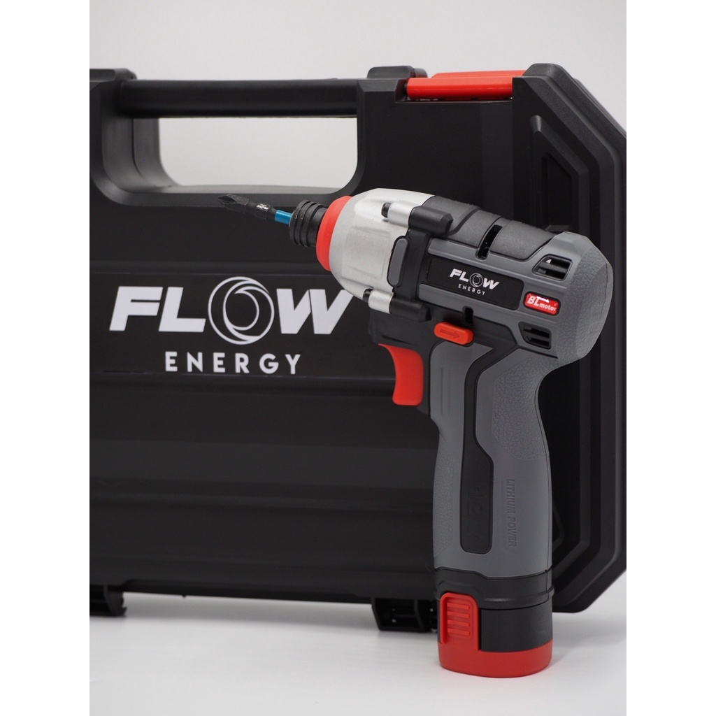 สว่านไร้สาย Brushless FLOW รุ่น FD-4 ขนาด 12 V / FLOW ENERGY FD-4 ...