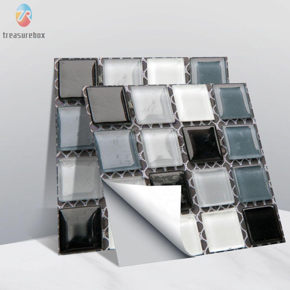 TRSBXWall Stickers Kitchen Tile Stickers Mosaic Tile Stickers Mosaic ...