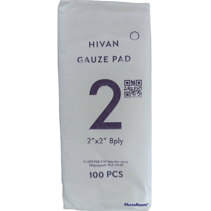 ็Hivan gauze ผำ้ก๊อซพบั 8 PLY (100 ชิ้นห่อ) - suriyawang - ThaiPick