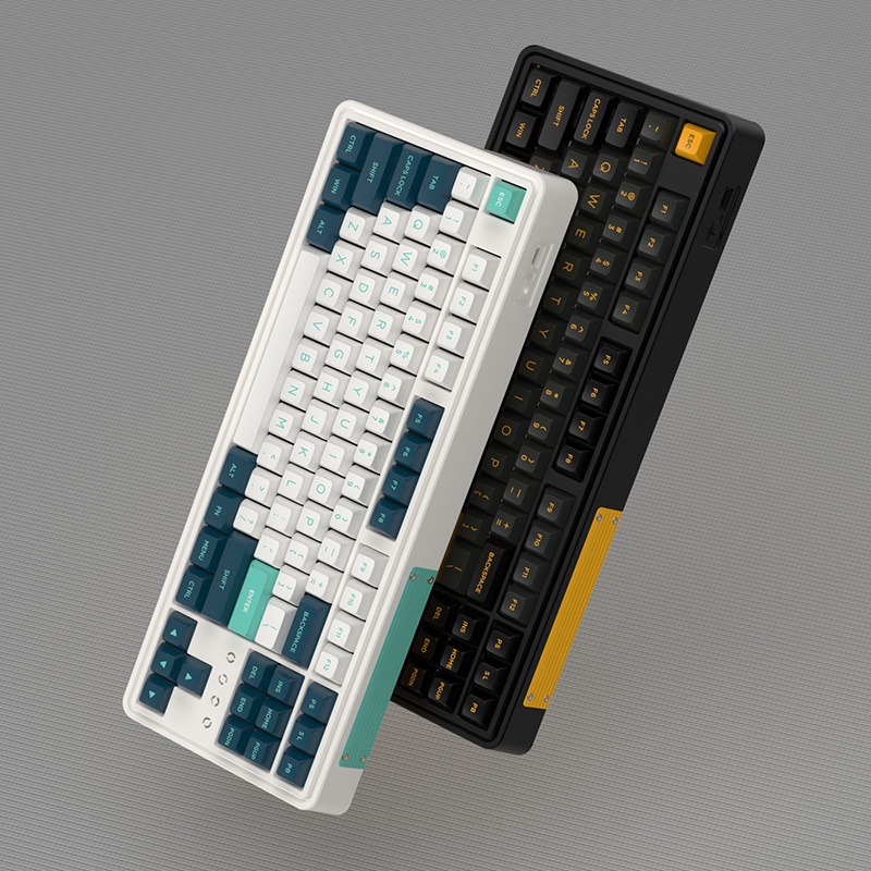 FLESPORTS CMK87-SAM Three-Mode Full-Key Hot Swap 87-Key 2.4G Wireless ...