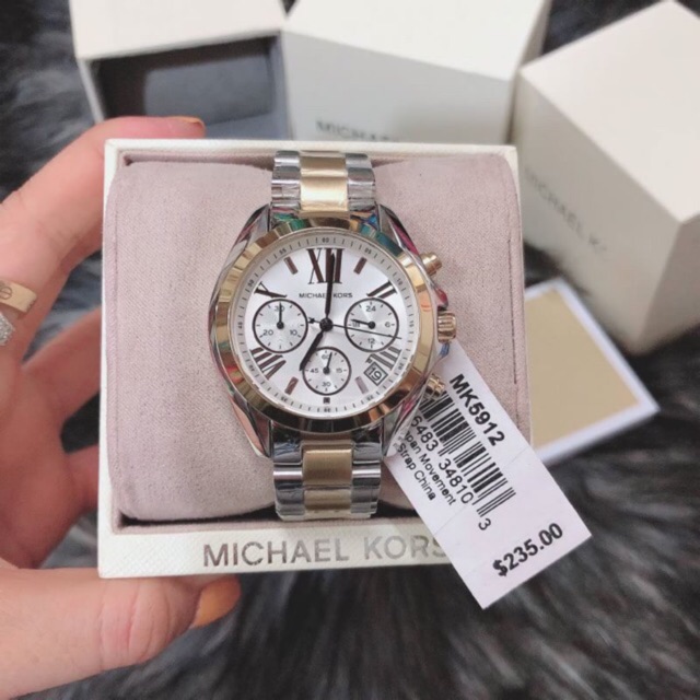 MK5912 หน้าปัดขนาด 36 มิลลิเมตร สีทูโทน ขนาดกำลังดี ไม่ใหญ่จนเกินไป สวย ...