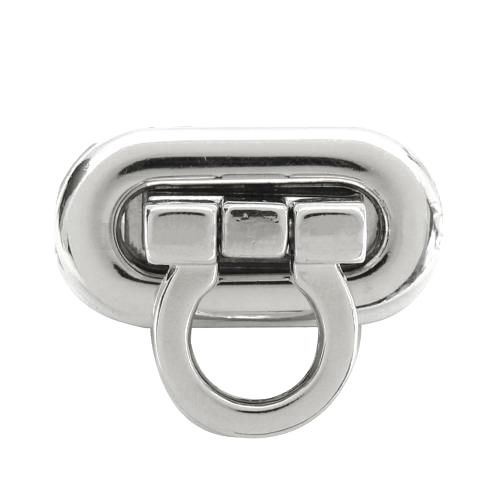 Metal Round Clasp Turn Lock Twist Lock for DIY Handbag Craft Bag Purse ...