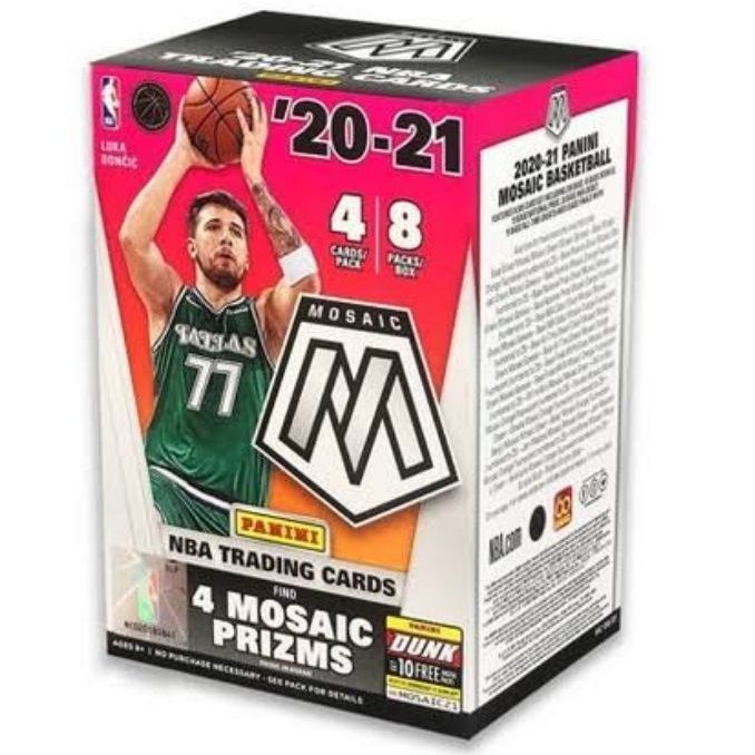 [SCC] 2020-2021 Panini NBA Mosaic Basketball Trading Card Blaster Box ...