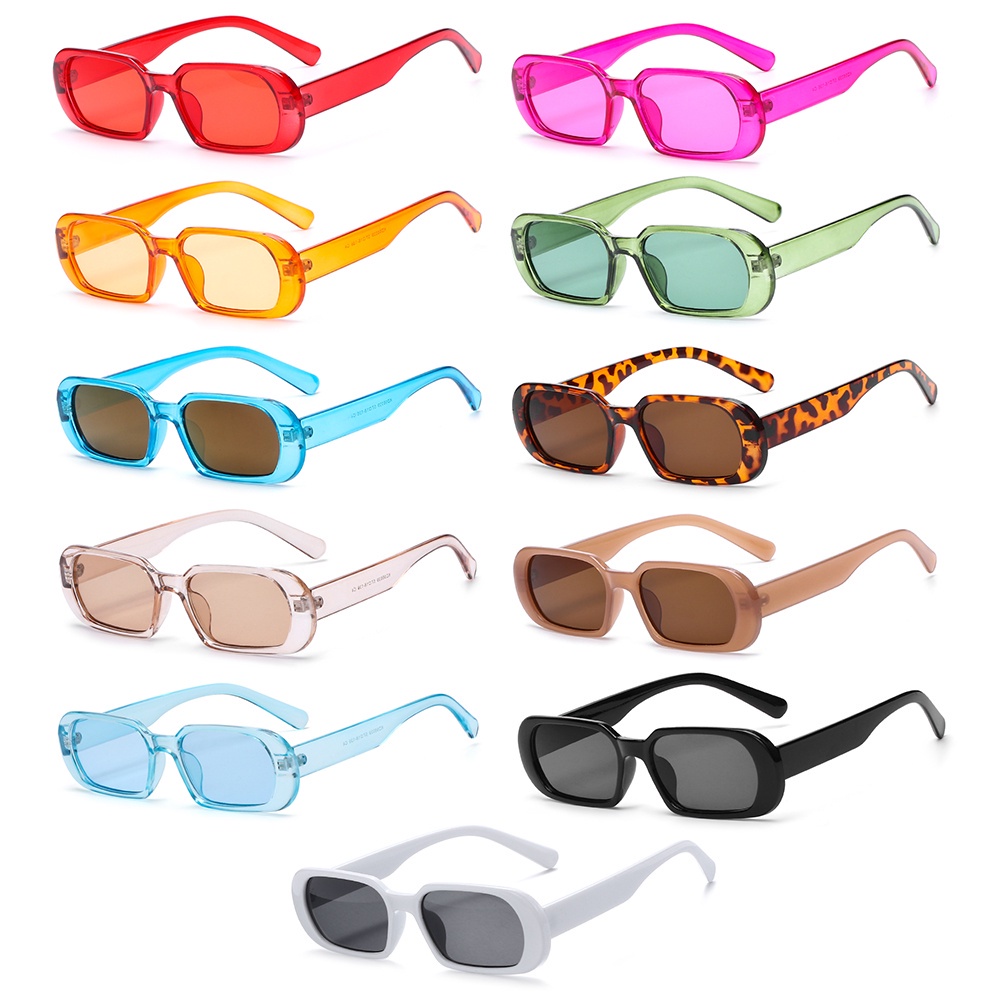 Rose Fashion Retro Oval Sunglasses Small Frame Shades Sunglasses For