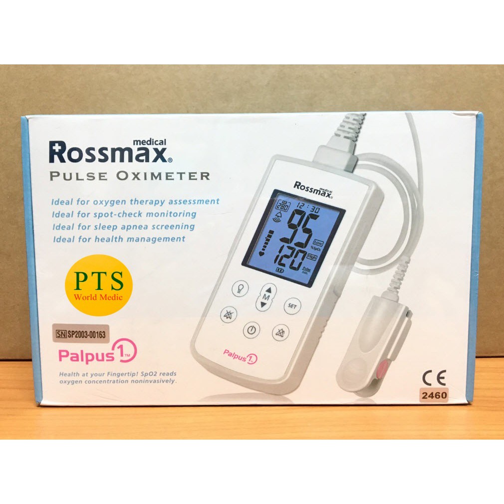 เครื่องวัดออกซิเจนปลายนิ้ว Rossmax SA210 | Shopee Thailand