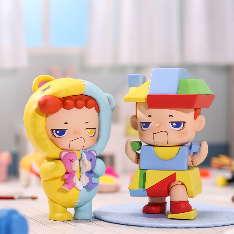 pop mart Migo Naughty Boy Series Blind Box Toys Guess Bag toys popmart ...