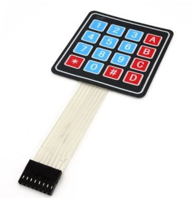 Arduino Keypad 4x4 matrix keypad arduino 4x4 matrix keypad Matrix ...