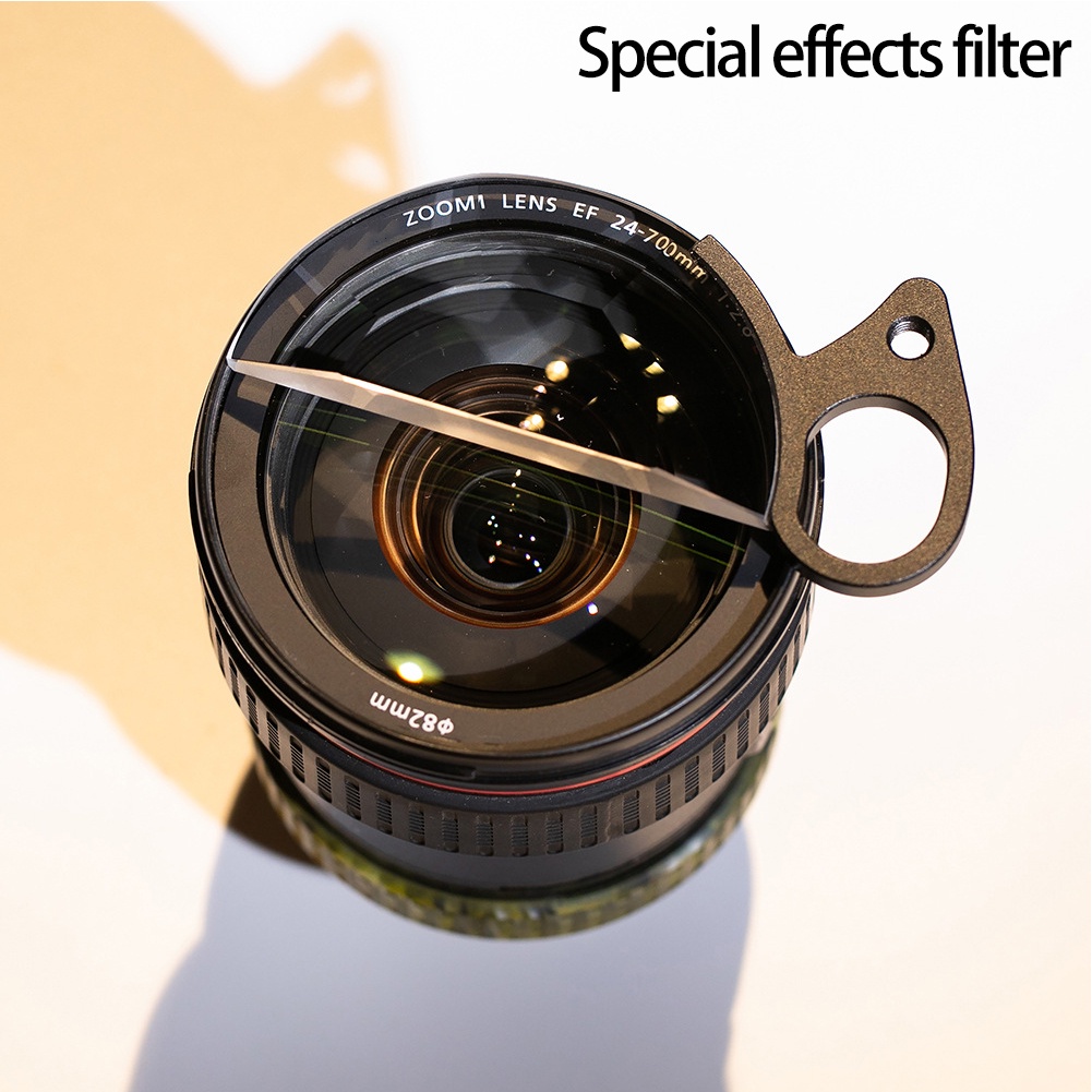 กล้องกรอง79mm Kaleidoscope Prism Camera Lens Filter Replacement Optical ...