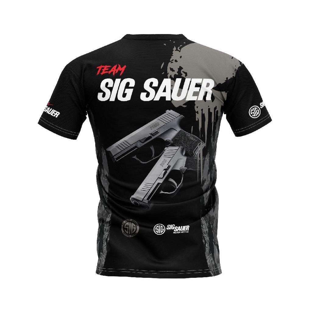 ใหม่ สุดยอดคอลเลคชั่น เสื้อยืดผ้าพิมพ์ TEAM SIG SAUER เนื้อผ้าใส่สบาย ...
