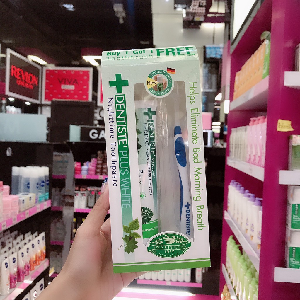 DENTISTE Plus White Nighttime Toothpaste | Shopee Thailand