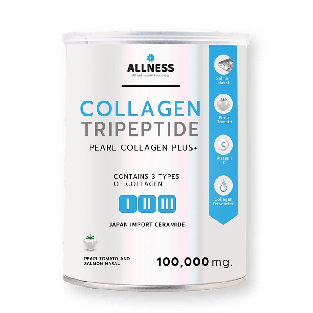 Allness Collagen Tripeptide Pearl Collagen Plus 100000mg ผลิตภัณฑ์เสริม ...