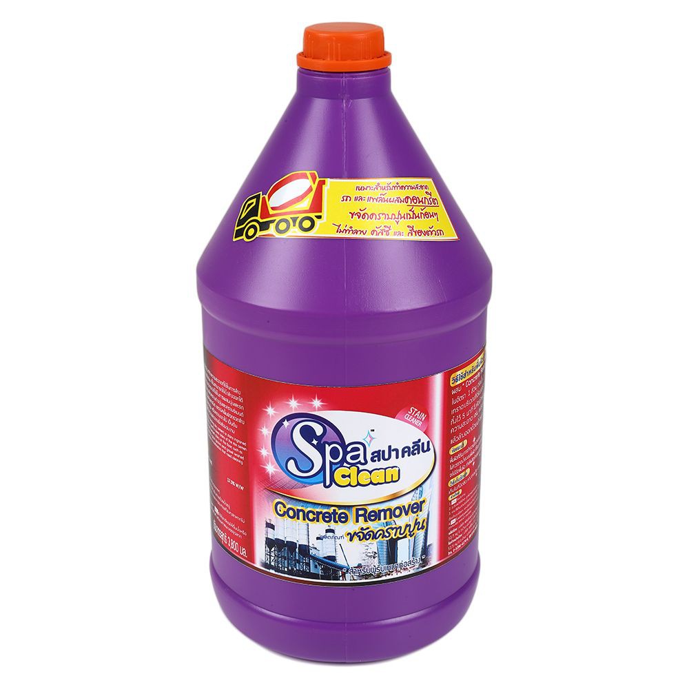 สปาคลีนน้ำยาล้างคราบปูน SPA CLEAN 3.8L ผู้ช่วยชั้นดีของคุณที่ช่วยขจัดคราบคอนกรีตและคราบสกปรก ไม่ ...