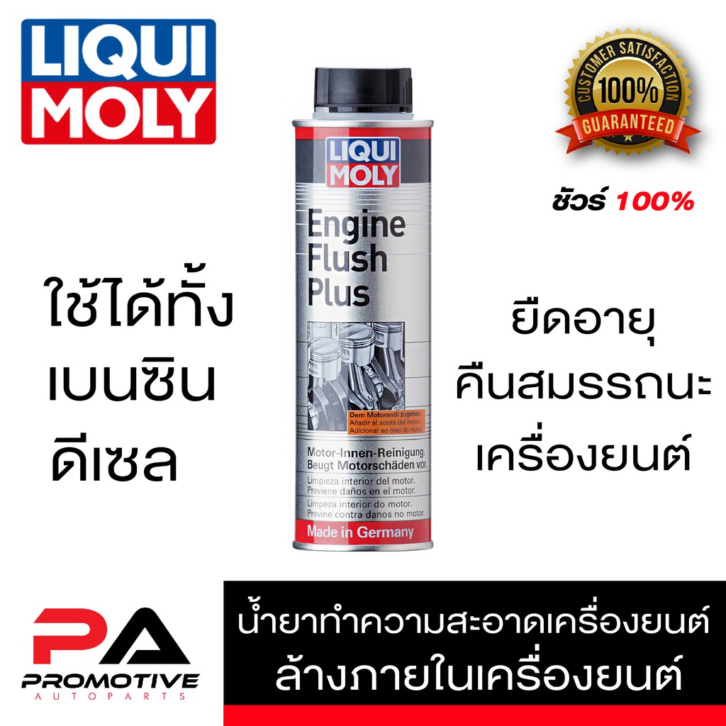 LIQUI MOLY น้ำยาทำความสะอาดเครื่องยนต์ Engine Flush Plus ขนาด 300 ml ...