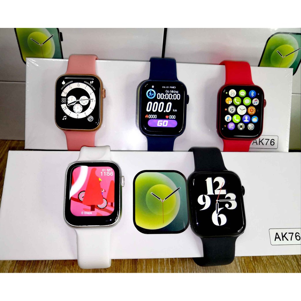 Ak76 สมาร์ทวอทช์ สมาทวอช โทรได้ เปลี่ยนหน้าจอ Smartwatch บลูทูธ Heart ...