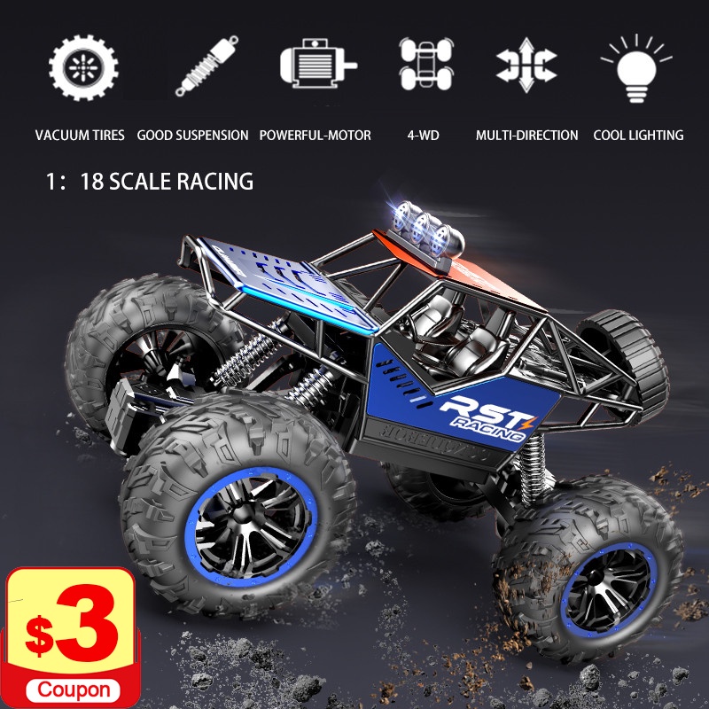 1:43 Mini Car RC Cars Offroad 4 Channels Electric Vehicle Model Toys as ...