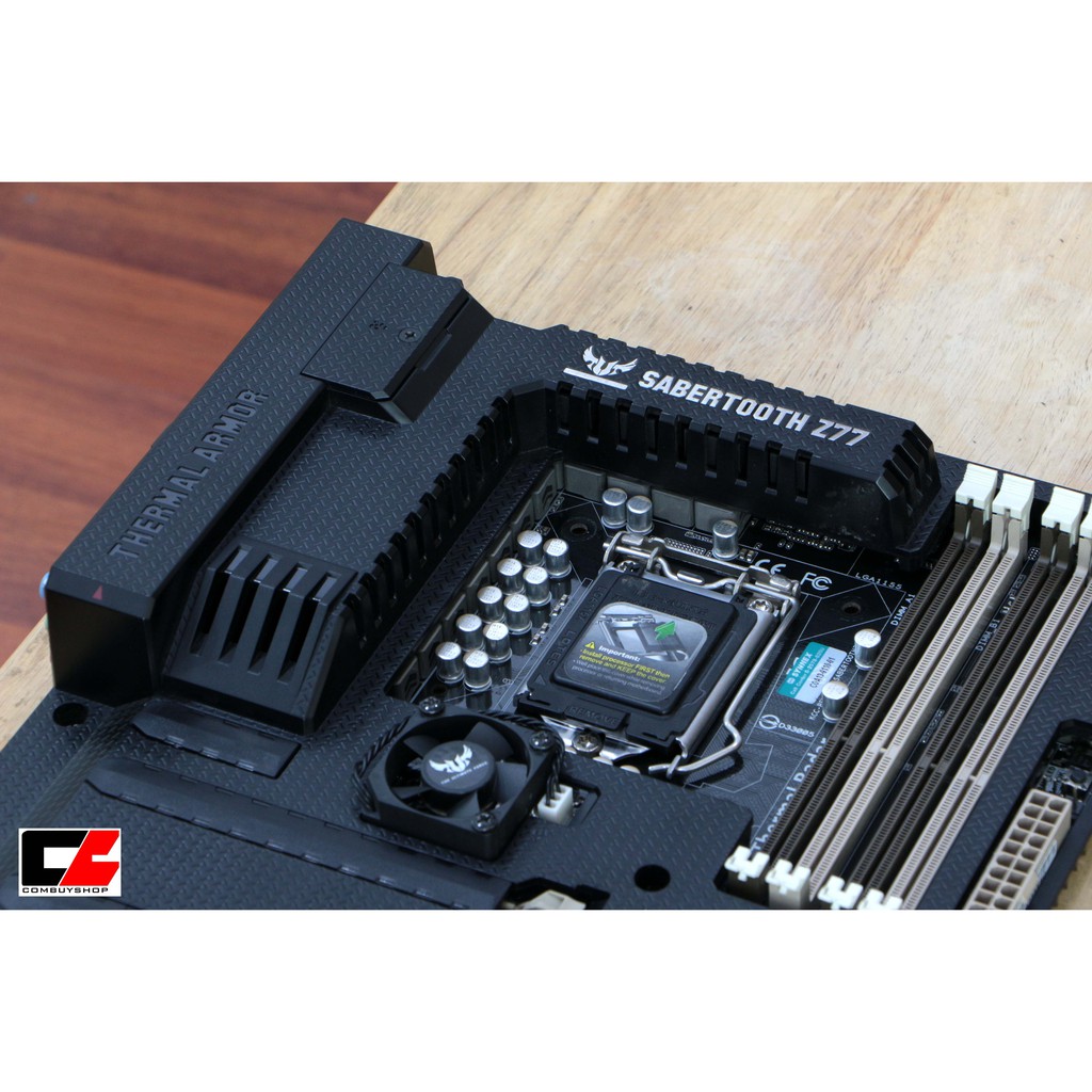MB ASUS SABERTOOTH Z77 TUF LGA1155 เมนบอร์ดรุ่นหายาก The Ultimate Force ...