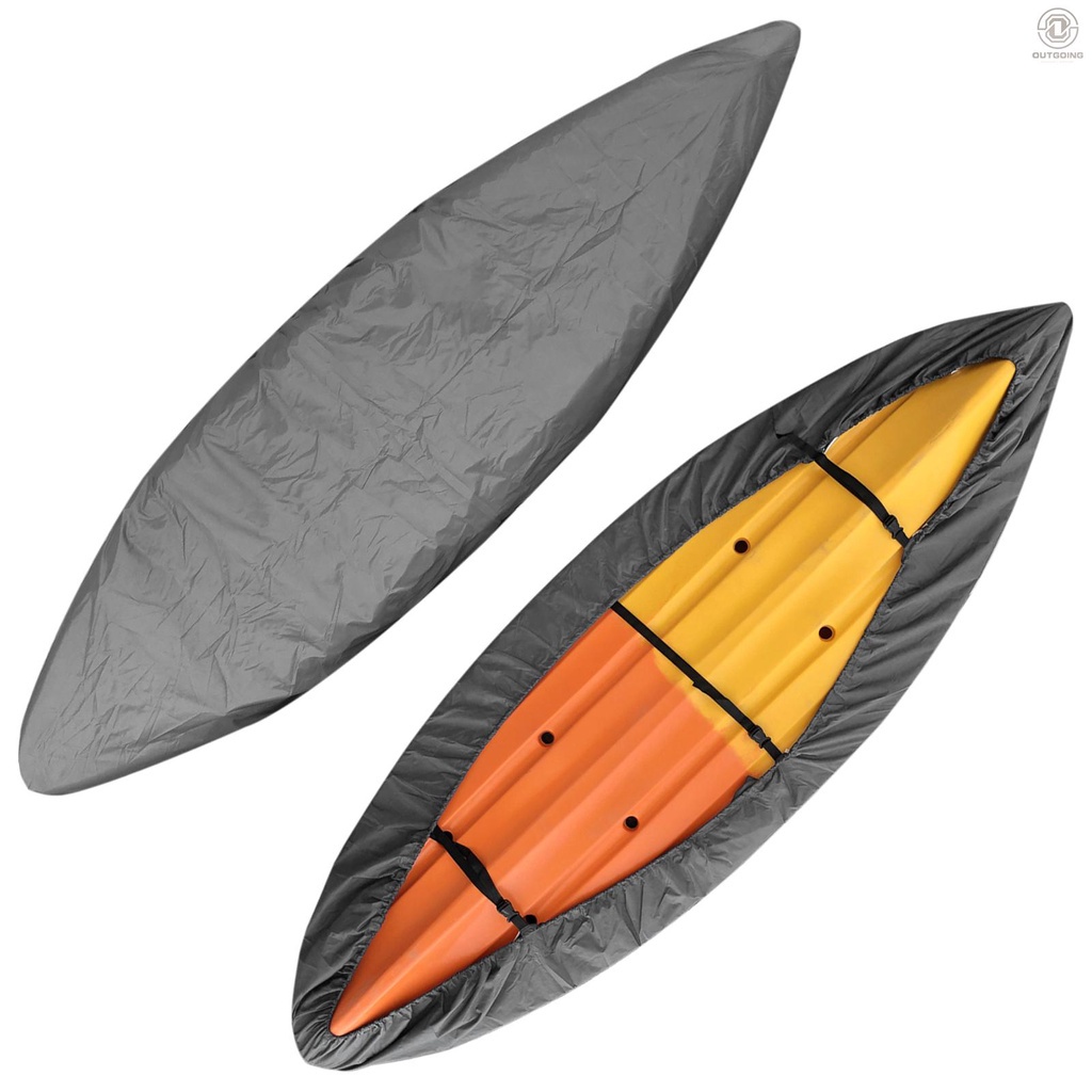 hotLixada Universal Kayak Canoe Boat Cover with Storage Bag Waterproof ...