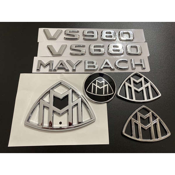โลโก้ โลโก้รถ Car logo Mercedes-Benz V250 V260 แก้ไข Maybach VS680 VS980 รถมาตรฐาน Mercedes-Benz ...