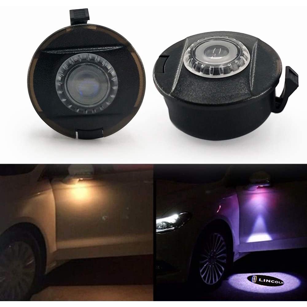 Car Led Side Under Mirror Logo Welcome Light Ghost Shadow Projector ...