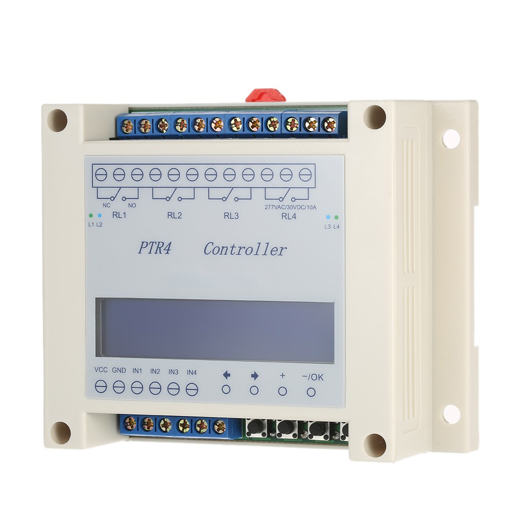 DC6-40V 4-Channel Programmable Digital Time Relay Timer Controller Delay Switch HOT1 ...