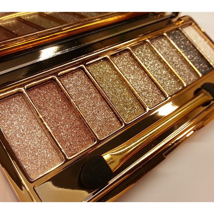 Lameila glitter eyeshadow set 9 colors bright shiny waterproof pigment ...