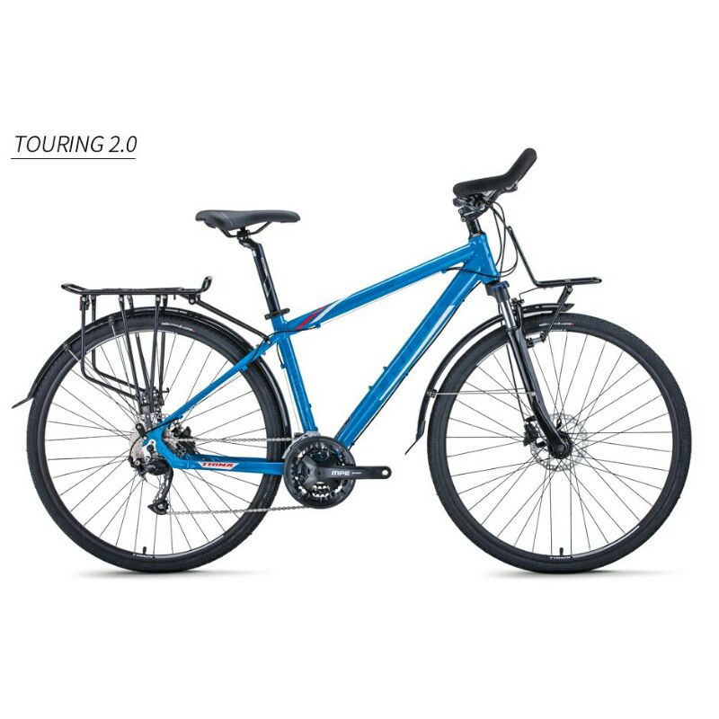 TRINX TOURING 2.0(ส่งฟรีผ่อน0) จักรยานทัวร์ริ่งล้อ700C เกียร์ SHIMANO ...