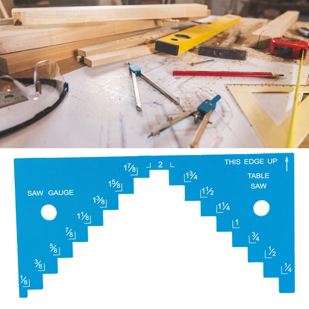 Table Saw Measuring Ruler Router Depth Gauge Easy To Read Simple And Accurate - goonshopping.th ...
