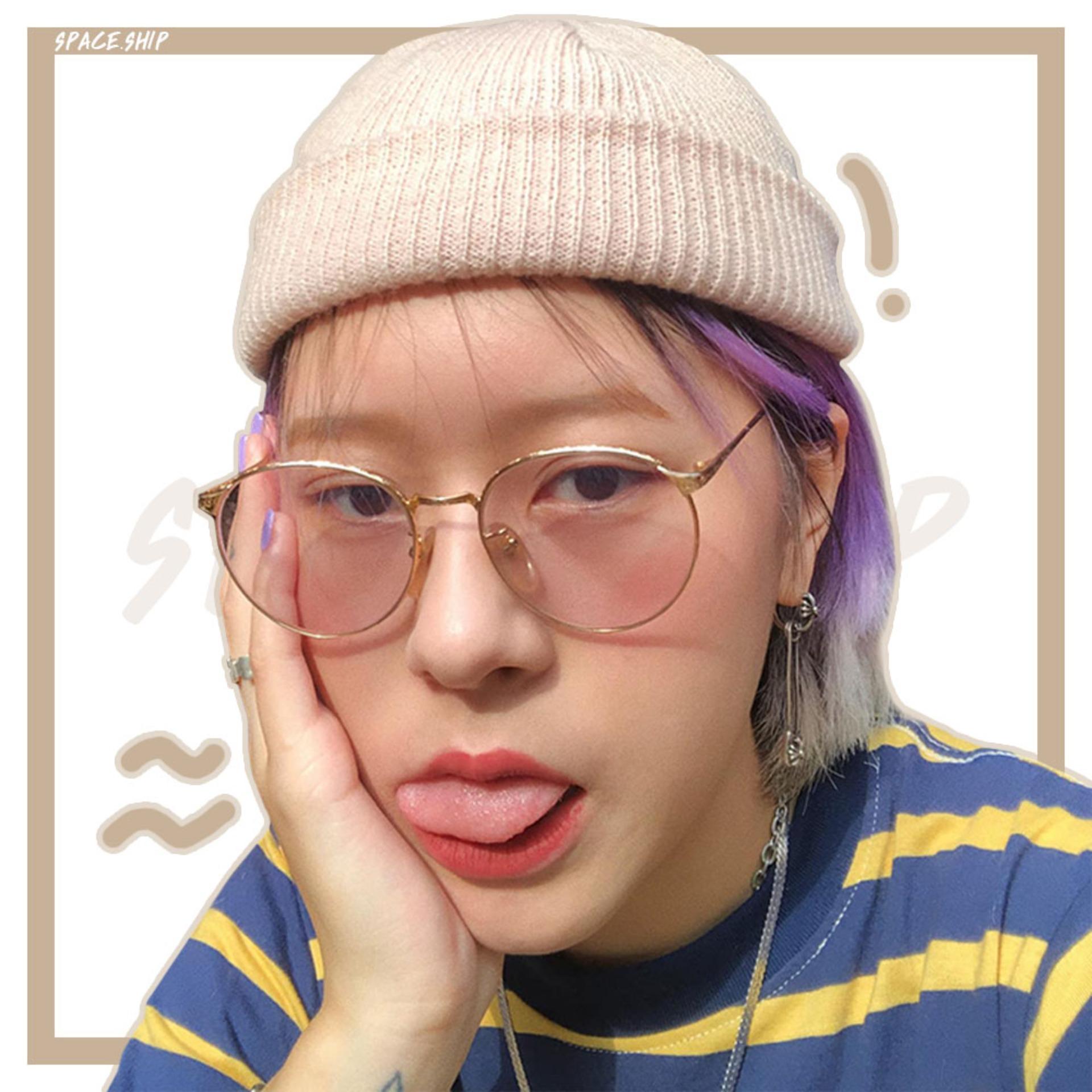 iIkA หมวกบีนนี่ หมวกไหมพรม ทรงสั้น พับปลาย [มีหลายสี] - qongtu85 - ThaiPick