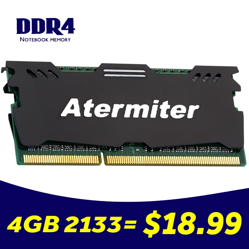 Atermiter Memoria Ram DDR4 8GB 4GB 16GB 2400mhz 2133mhz 2666mhz Sodimm ...