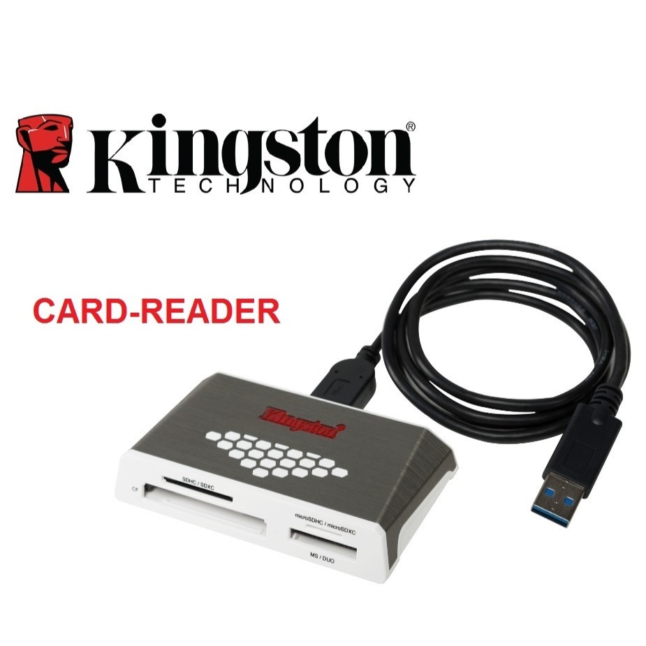 Card Reader USB3.0 รุ่น FCR-HS4 จาก Kingston - bigg1168 - ThaiPick