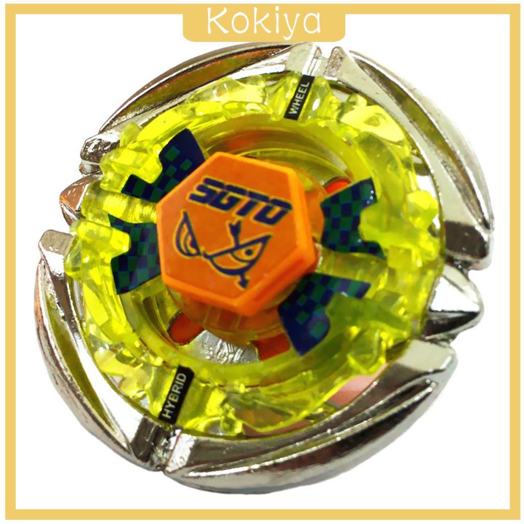 KOKIYA Plastic Alloy Spinning Top Metal Fusion 4D Fight Master Spinning ...