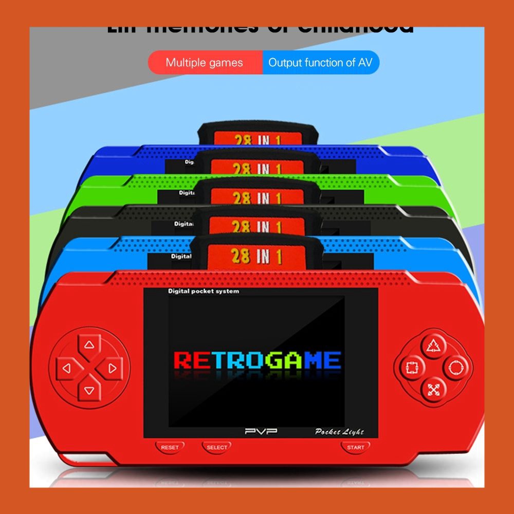 ★Electron Classic Retro Handheld Game Console PVP 8-bit Game Mini ...