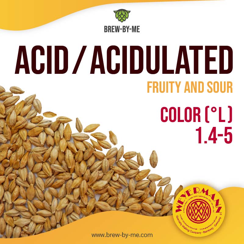 มอลต์ Acid Malt / Acidulated Malt – Weyermann® ทำเบียร์ | Shopee Thailand