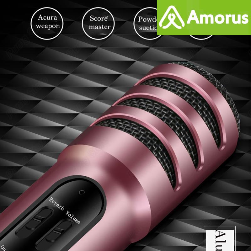 Amorus 3Cมืออาชีพคอนเดนเซอร์ไมโครโฟนRecorderสำหรับLiveบันทึกเสียงร้อง ...