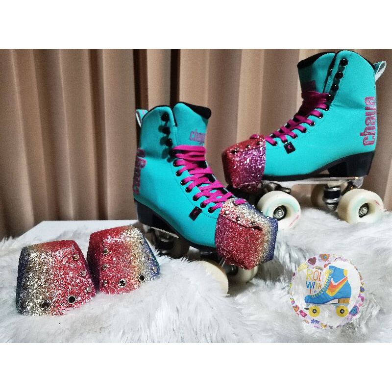 Toe Guard skate Toe Cap skate (คู่)สำหรับโรลเลอร์สเก็ต เซต กากเพชร ...